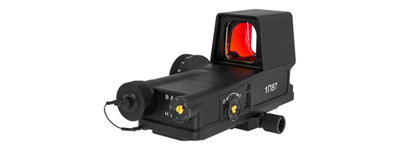 ACW 1P87 Red Dot Sight with Military Reticle - (Black) | Dead End ...