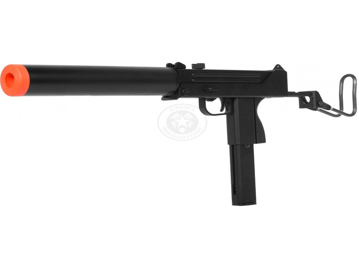 HFC Full Auto M11A1 / Mac 11 Airsoft Gas Blowback Submachine Gun w ...
