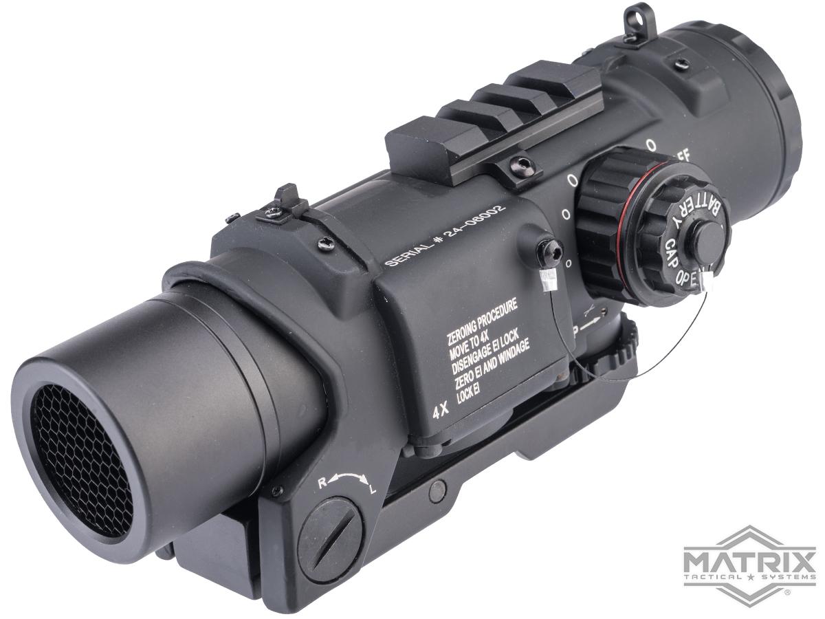 Matrix GDR Optical Sight w/ Illuminated Red/Green Dot (Model: 4x ...