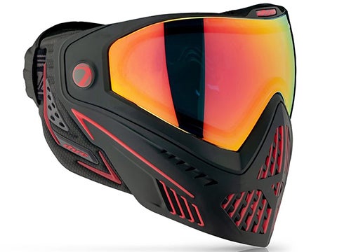 Dye i5 Pro 2.0 Airsoft Full Face Mask (FIRE / BLACK / RED) | Dead End ...