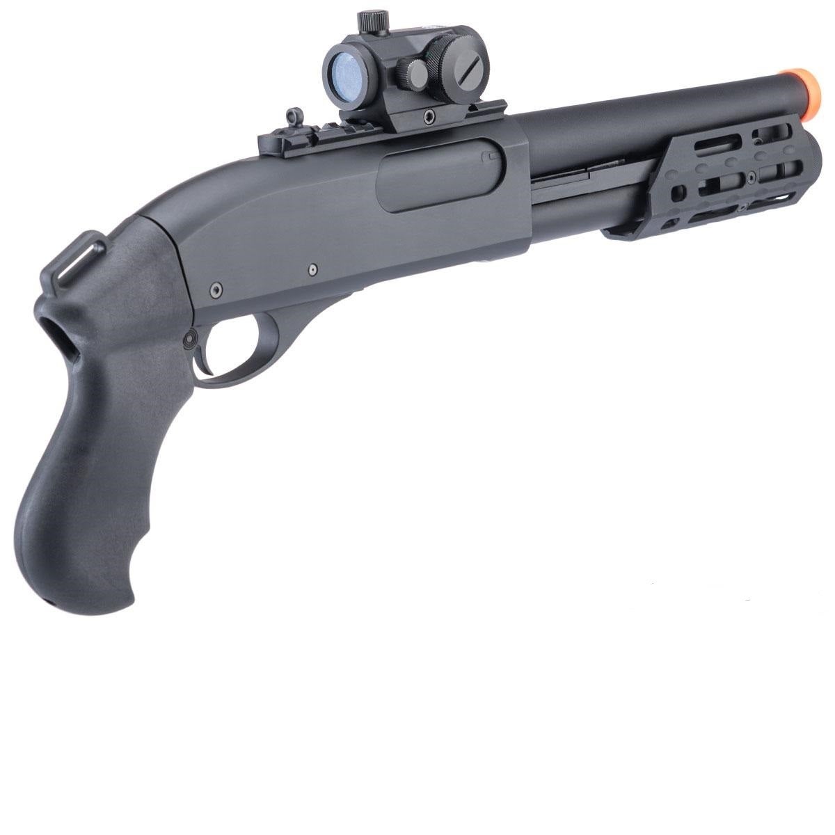 Golden Eagle M870 Gas Powered 3/6 Shot Pump Action Shotgun w/ M-LOK ...